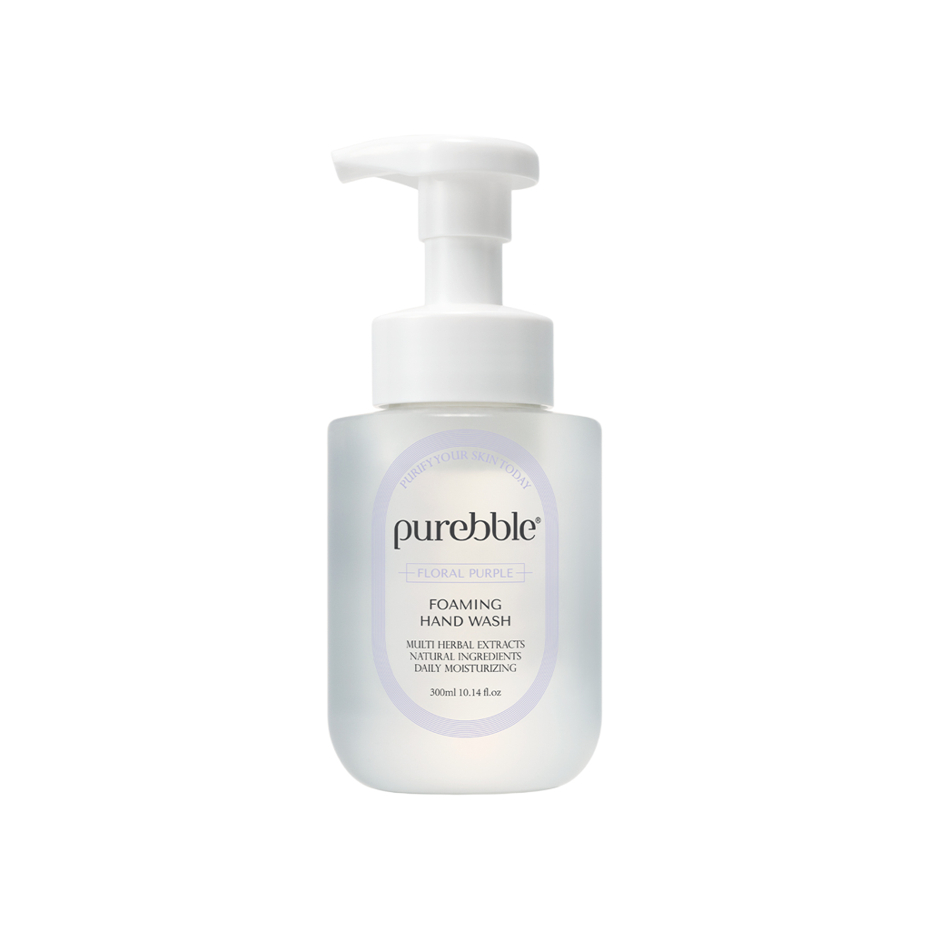 Floral Purple Foaming Hand Wash – Purebble